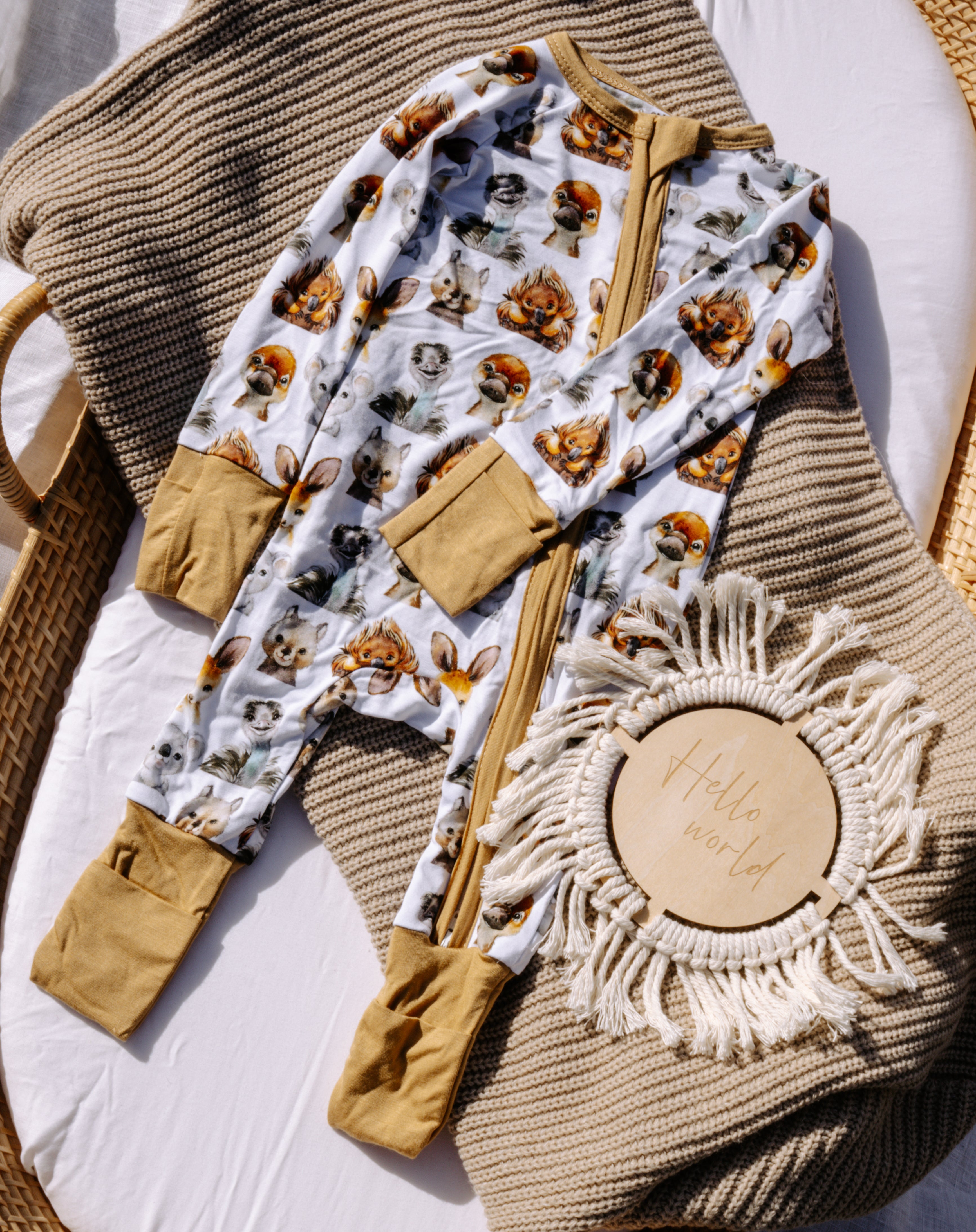 Australian animals onesies – Posiee&Co